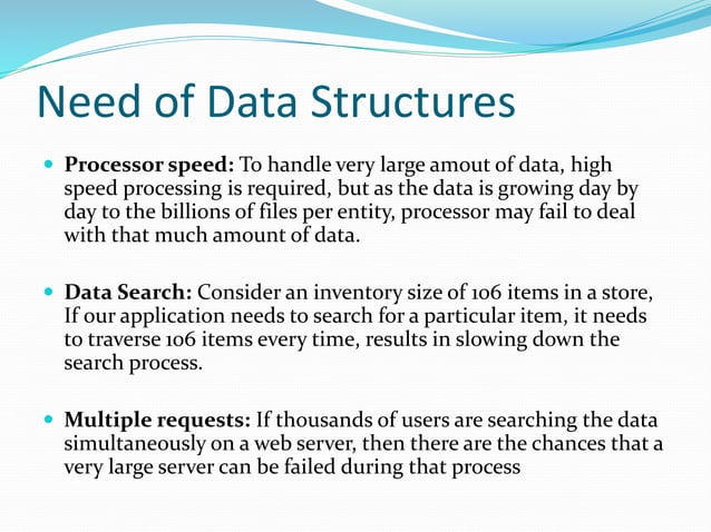 Introduction To Data Structure And Classification Pptx Databases