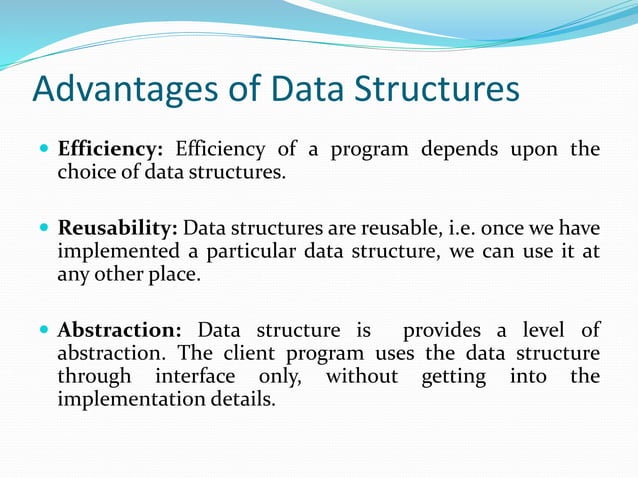Introduction To Data Structure And Classification Pptx Databases