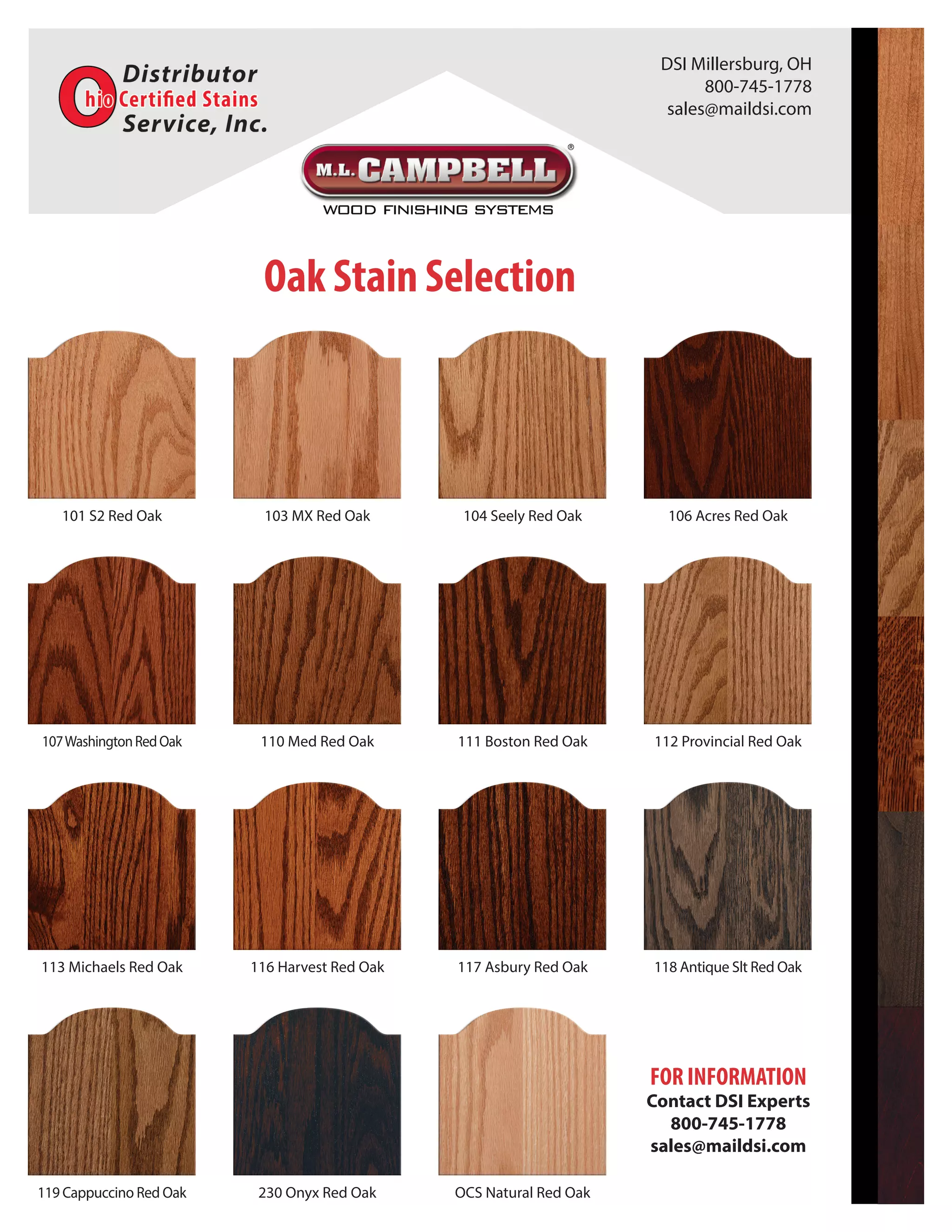 DSI Ohio Certified Stain Guide | PDF