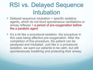 Delayed sequence intubation | PPT | Free Download