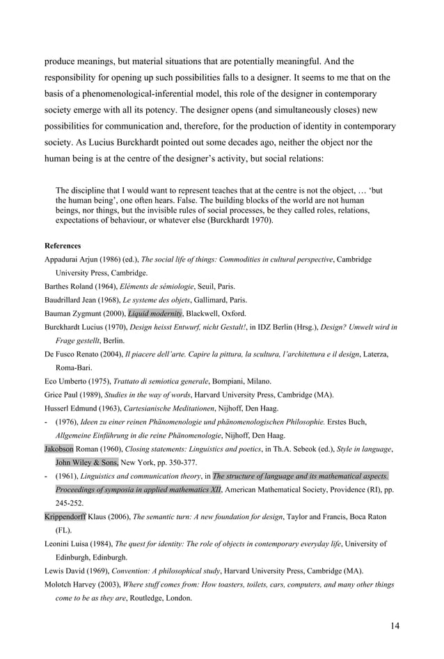 Designing communicating objects, bu Paolo Volonté | PDF