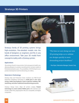 Javelin SOLIDWORKS Brochure | PDF