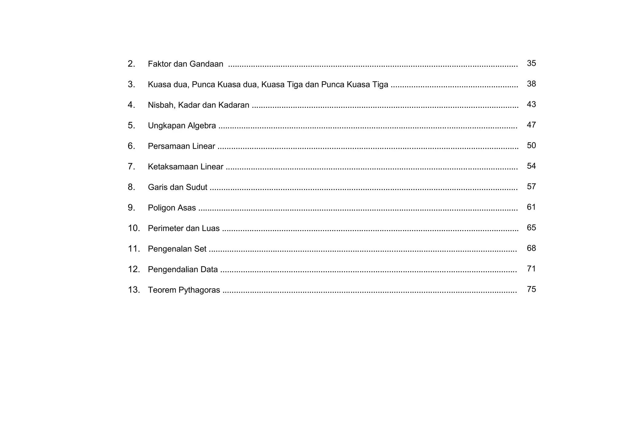 DSKP MATEMATIK KSSM TINGKATAN 1 | PDF