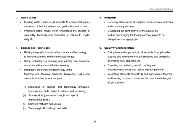 DSKP KSSM Physics Form 4 and 5_Versi English.pdf | Physics | Science