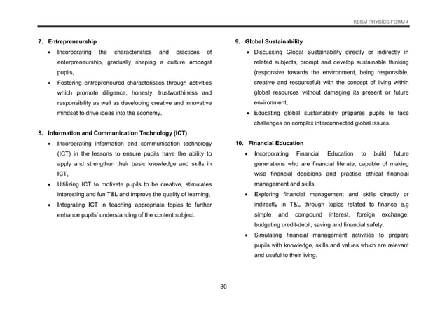 DSKP KSSM Physics Form 4 and 5_Versi English.pdf | Physics | Science