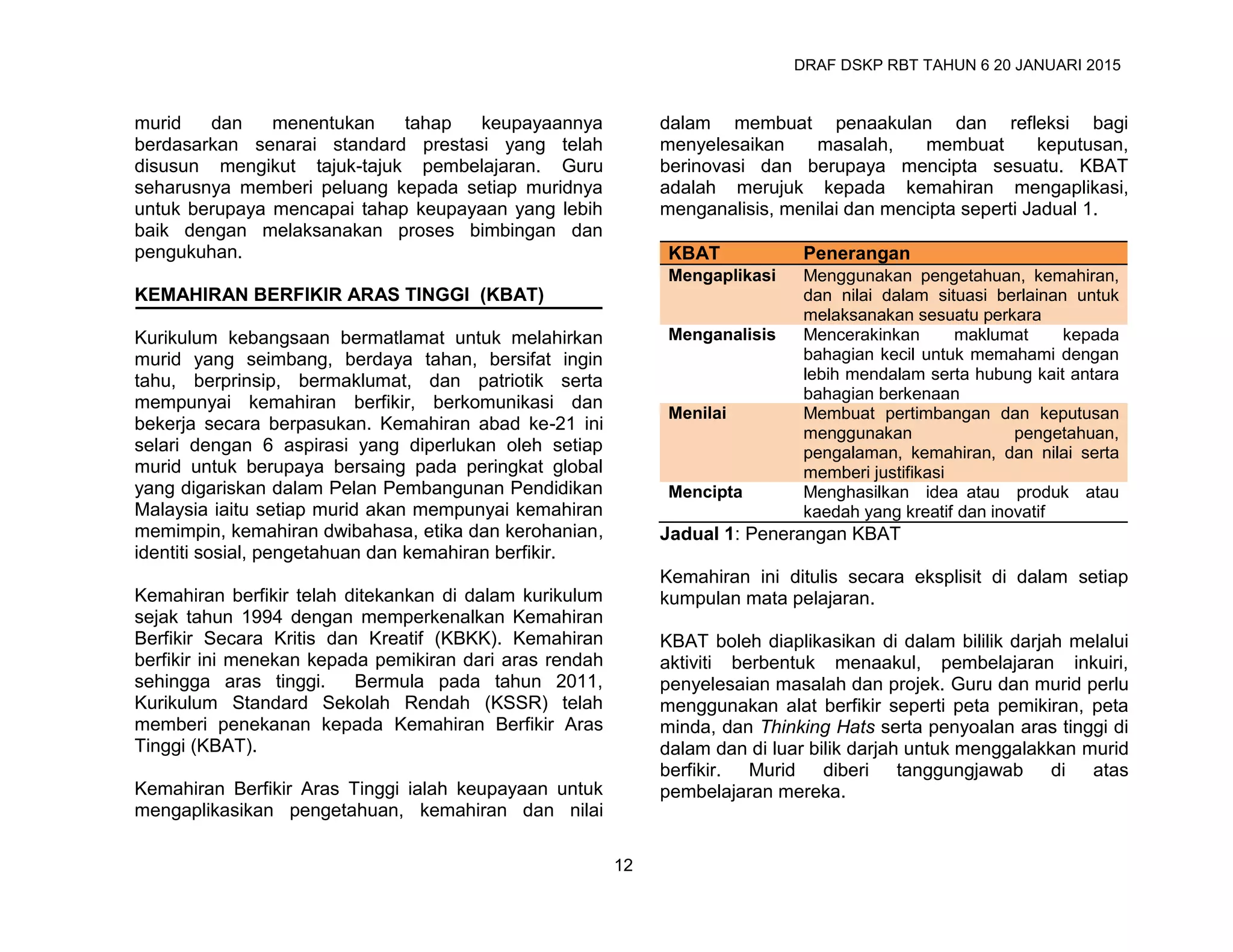 Dskp rbt tahun 6 | PPT