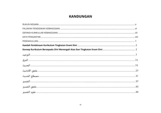 DOKUMEN STANDARD KURIKULUM STAM 2025 TERBARU | PDF