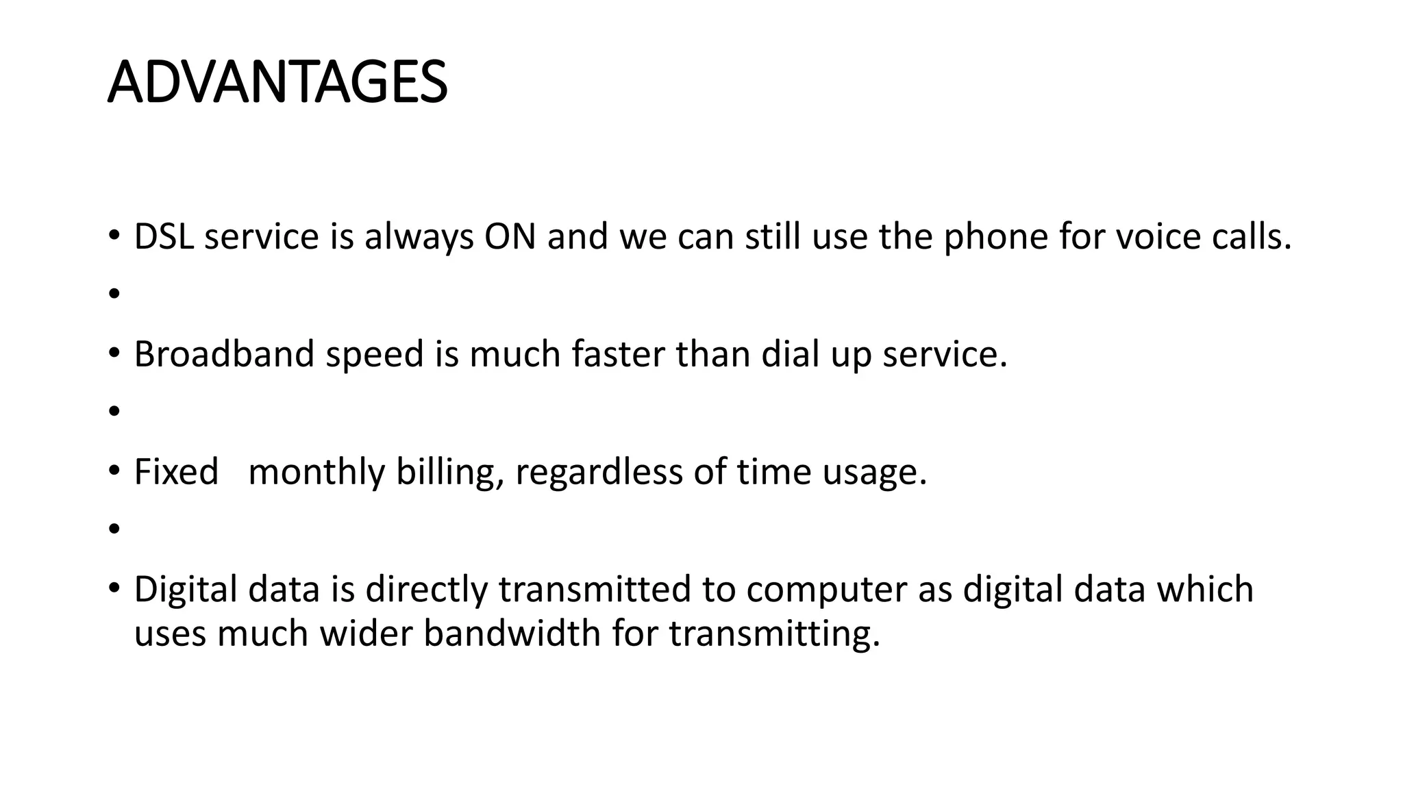 Dsl | PPTX | Computer Networking | Computing