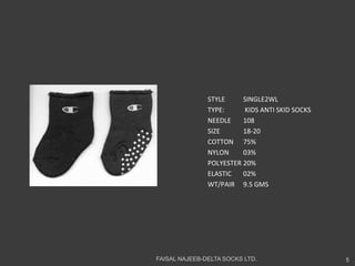 DSL KIDS SOCKS RANGE | PPTX