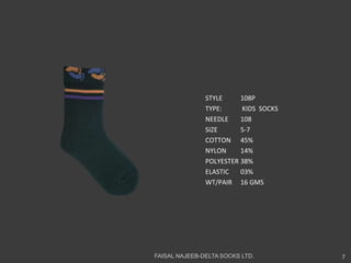 DSL KIDS SOCKS RANGE | PPTX