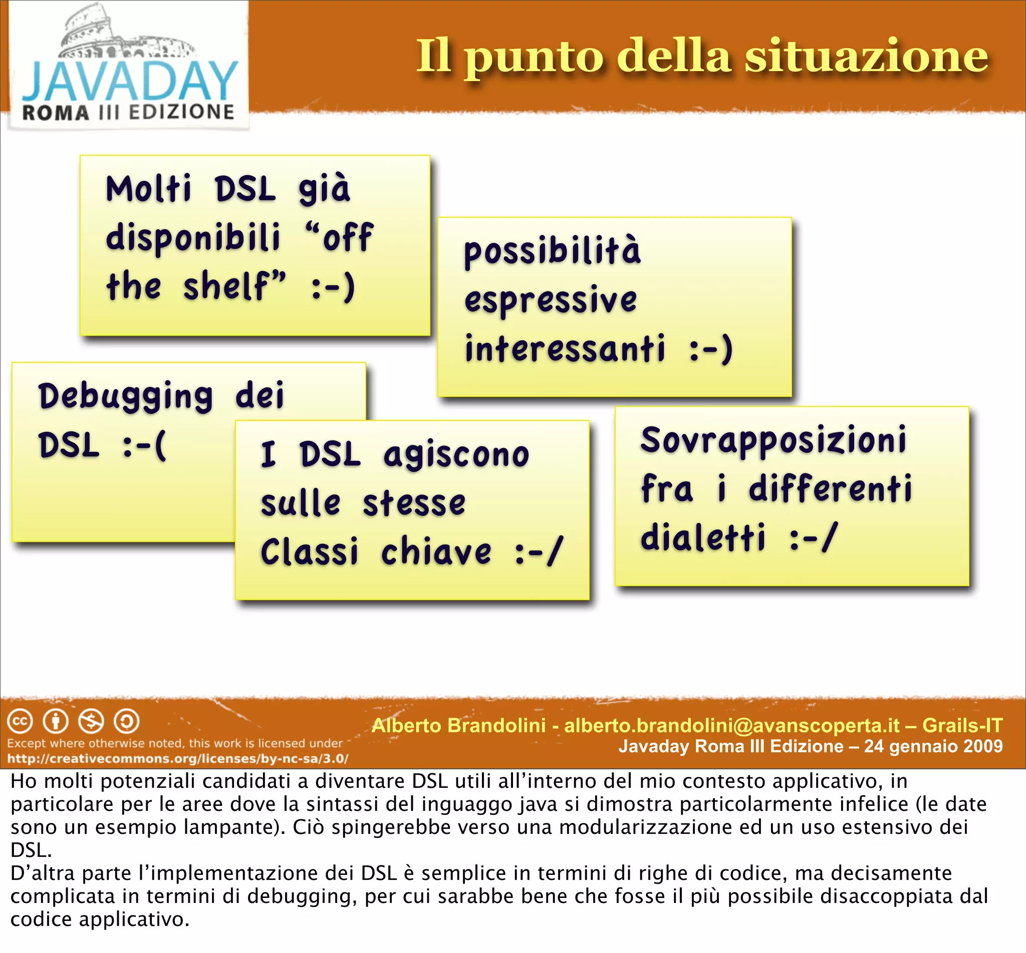 Enterprise-Class DSL In Groovy & Grails | PPT