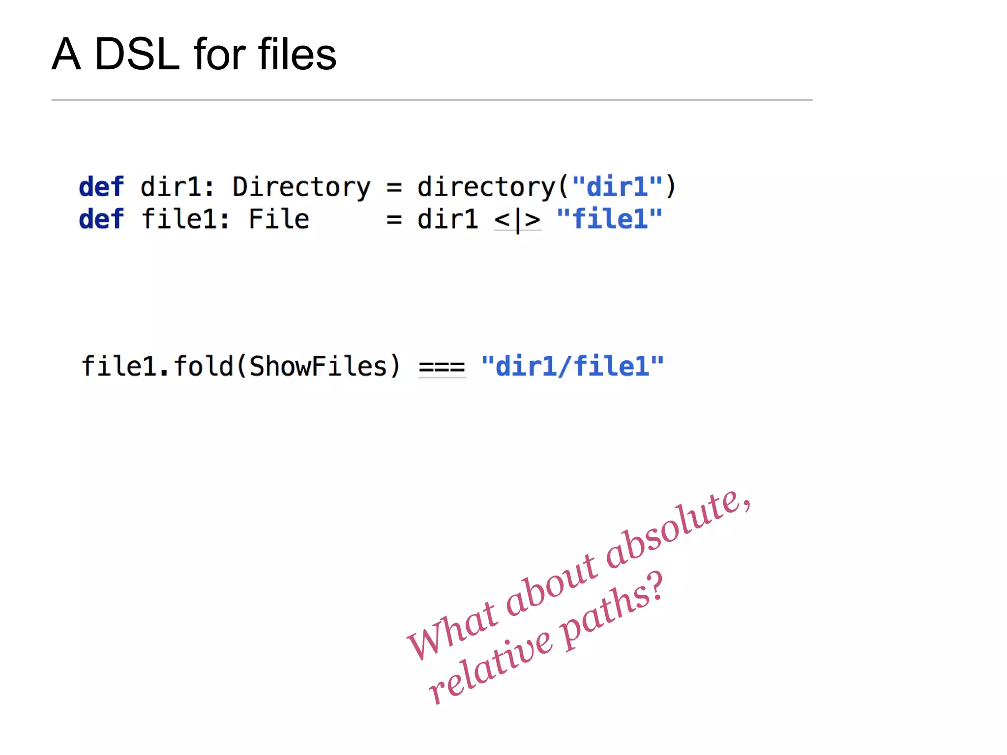 DSLs with fold algebras | PPTX | Programming Languages | Computing