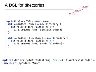 DSLs with fold algebras | PPTX | Programming Languages | Computing