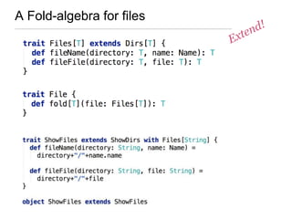 DSLs with fold algebras | PPTX