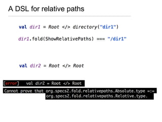 DSLs with fold algebras | PPTX | Programming Languages | Computing