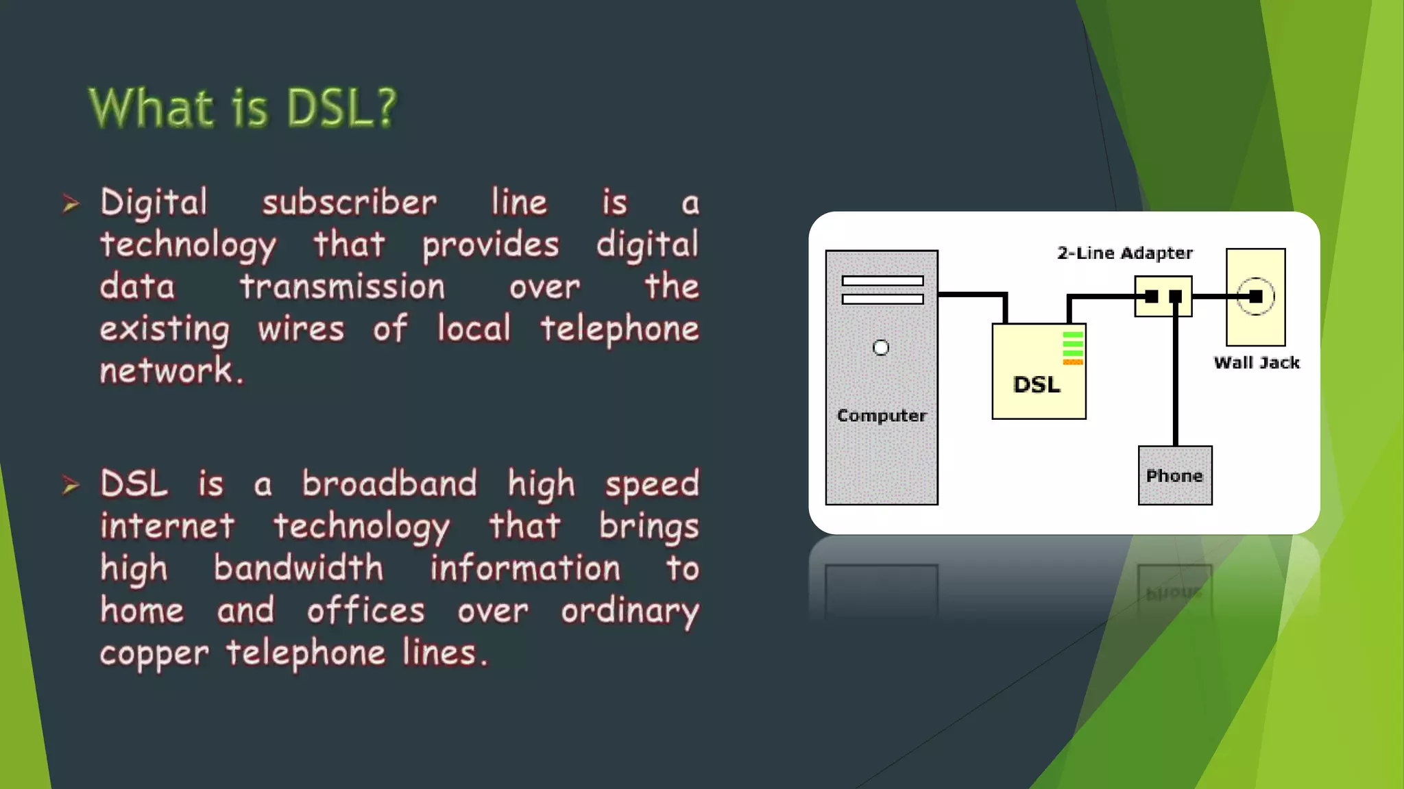 DSl(Digital Subscriber Line) | PPTX