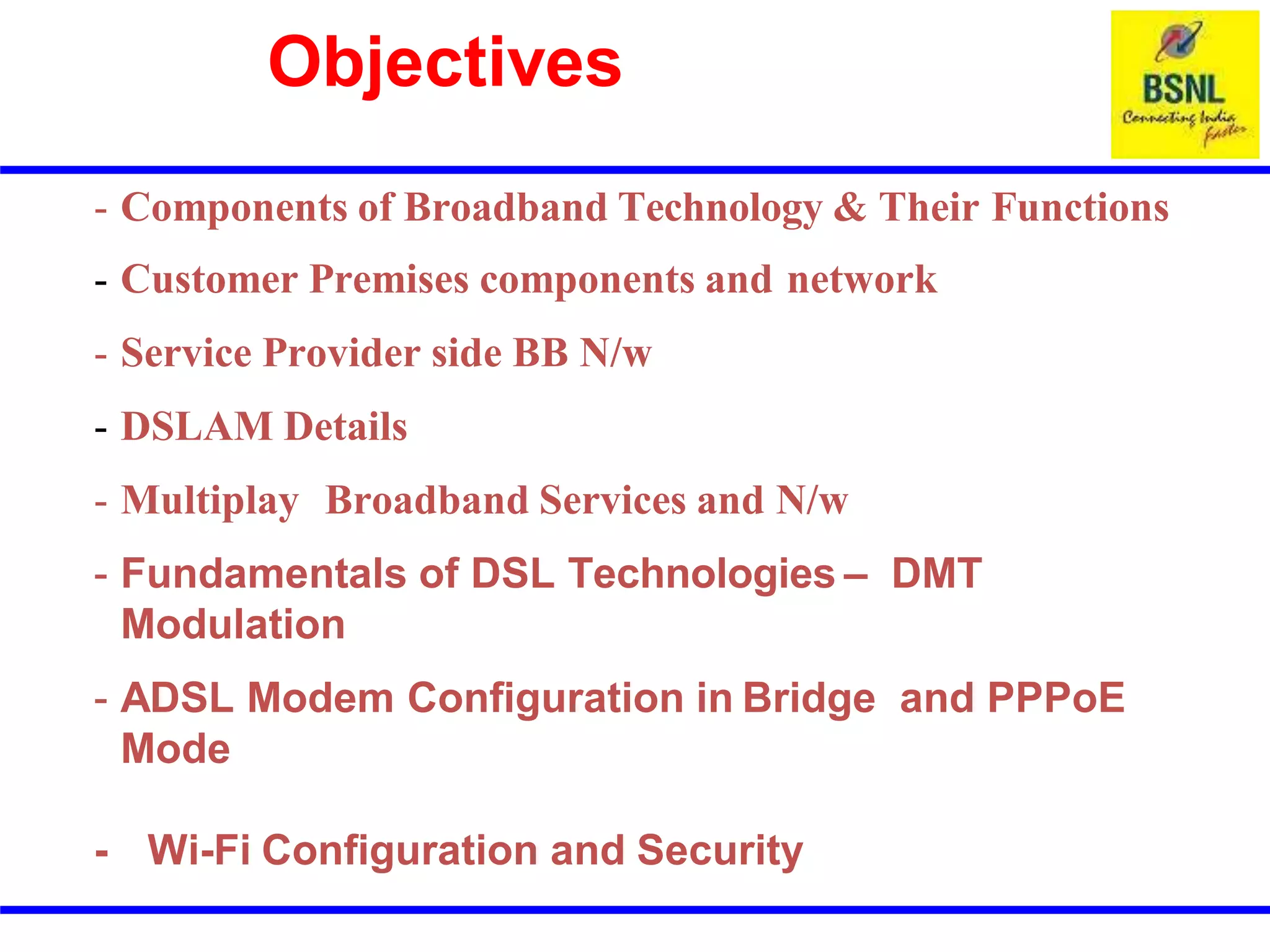 dmt modulation cpe security in wifi Dsl adsl cpe conf | PPT