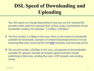 Dsl and adsl | PPT