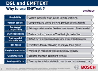 DSL and EMFText | PPT