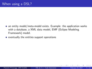 Domain Specific Languages and C++ Code Generation | PDF | Web Development | Internet
