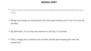 MergeSort in data structure and its applications.pptx