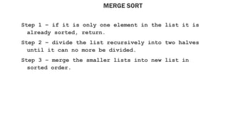 MergeSort in data structure and its applications.pptx