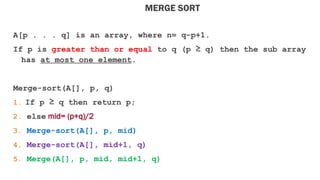 MergeSort in data structure and its applications.pptx