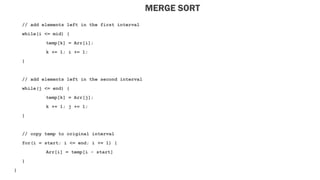 MergeSort in data structure and its applications.pptx