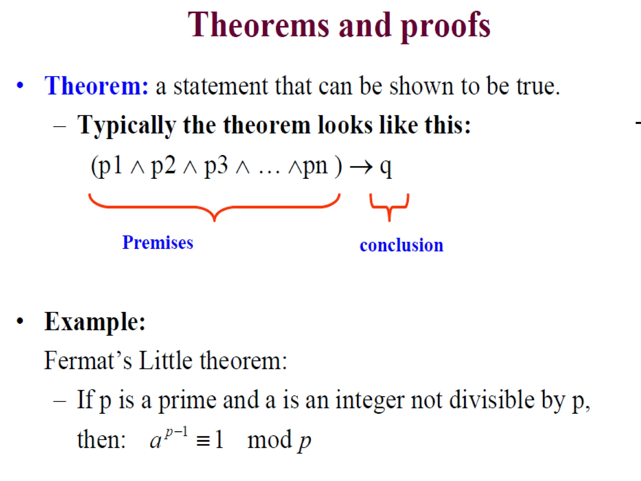Discrete Structures |Topic: Logic and Proofs | PPT