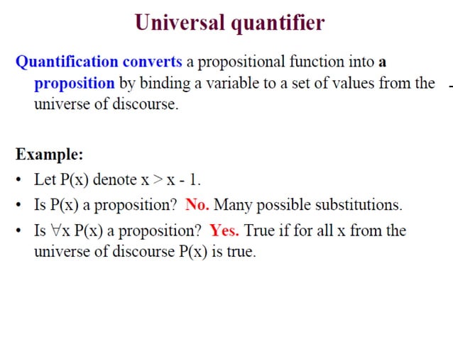 Discrete Structures |Topic: Logic and Proofs | PPT