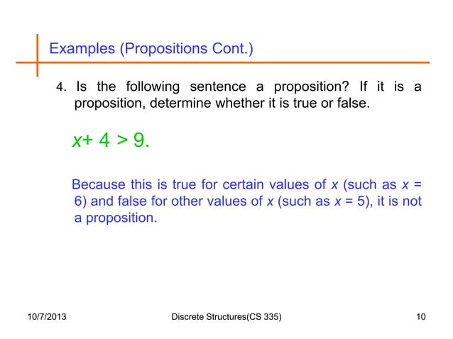 Discrete Structures. Lecture 1 | PDF