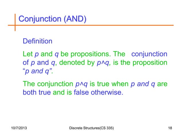 Discrete Structures. Lecture 1 | PDF