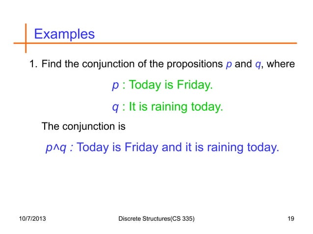 Discrete Structures. Lecture 1 | PDF