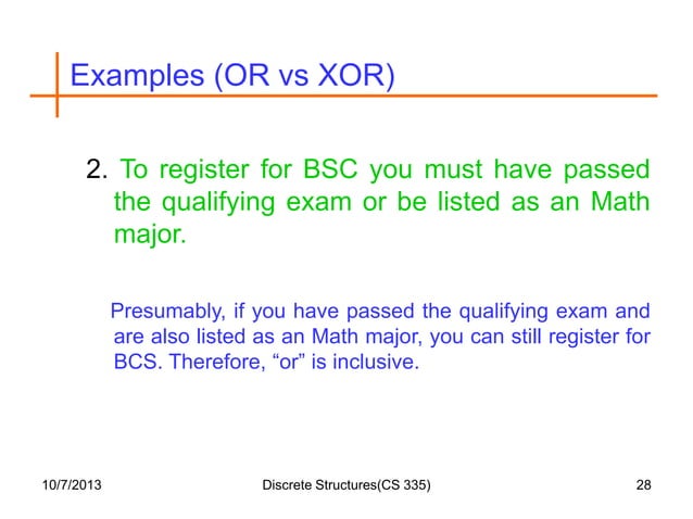 Discrete Structures. Lecture 1 | PDF