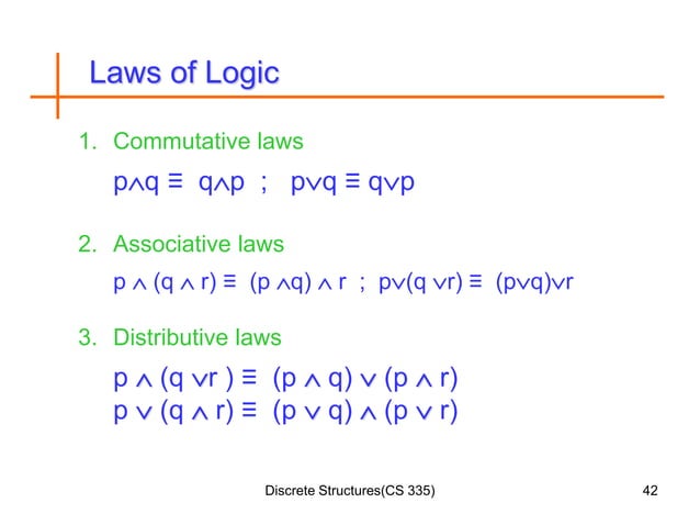 Discrete Structures lecture 2 | PDF