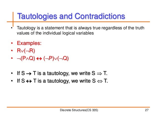 Discrete Structures Lecture 2
