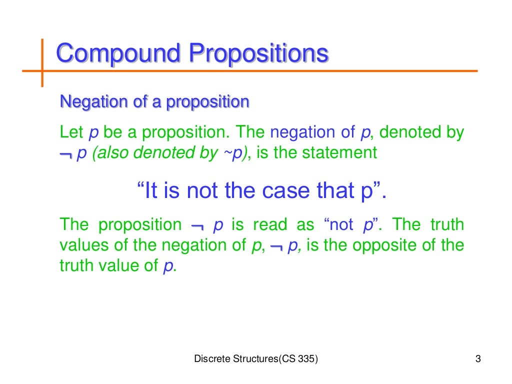 Discrete Structures lecture 2