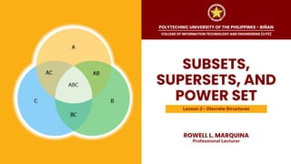 DS Lesson 2 - Subsets, Supersets and Power Set.pdf