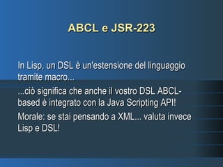 Dsl in Lisp e Java | PDF | Programming Languages | Computing
