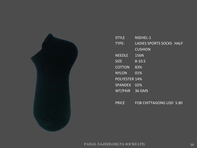 DELTA SOCKS PRODUCT CATALOGUE | PDF | Sports Equipment | Sports