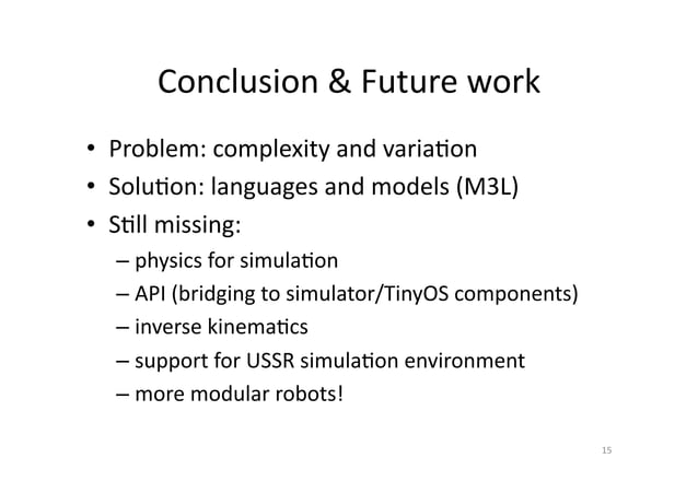A Software Product Line For Modular Robots Pdf