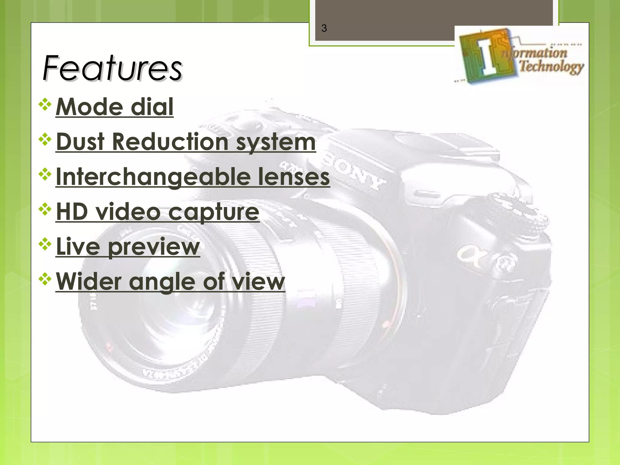 DSLR Technology | PPT