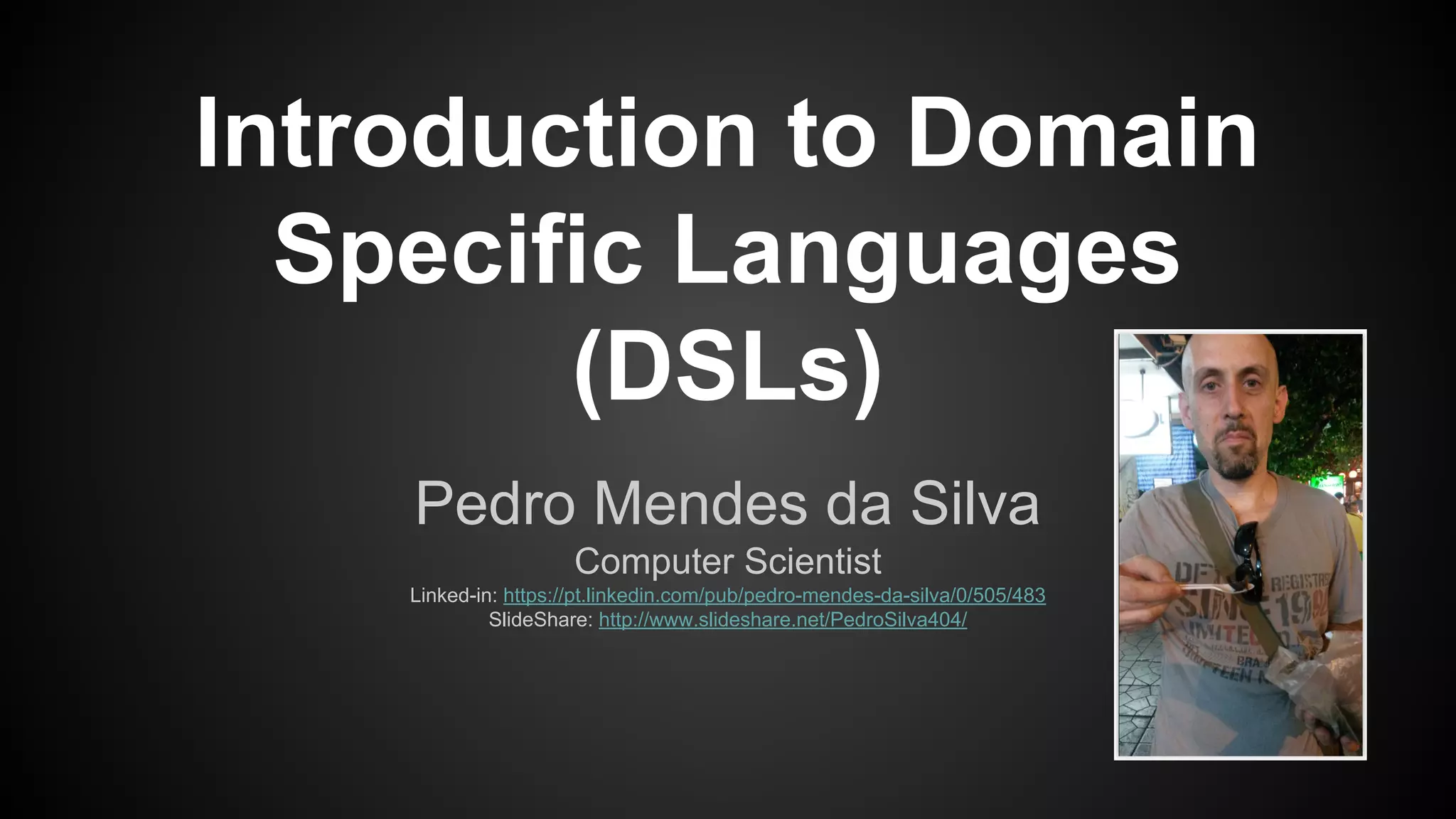 Domain Specific Languages: An introduction (DSLs) | PDF