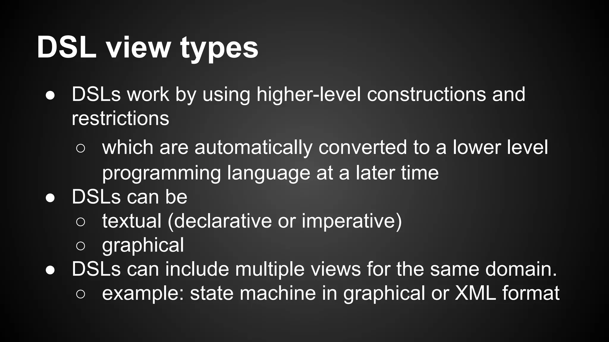 Domain Specific Languages: An introduction (DSLs) | PDF