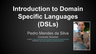 Domain Specific Languages: An introduction (DSLs) | PDF