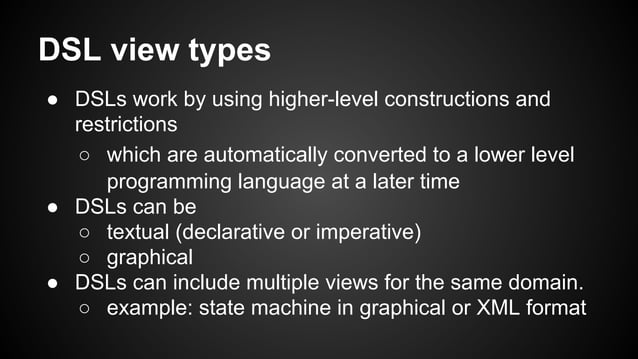 Domain Specific Languages: An introduction (DSLs) | PDF | Web Development | Internet
