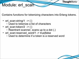 DSLs In Erlang | PPT