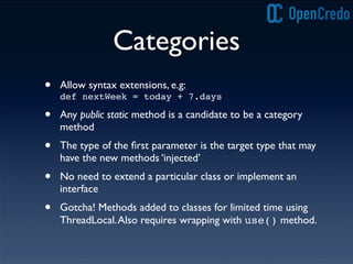 DSL's with Groovy | PPT
