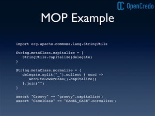 DSL's with Groovy | PPT