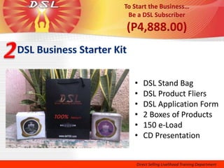 DSL Business Presentation | PPTX | Business | Business and Finance